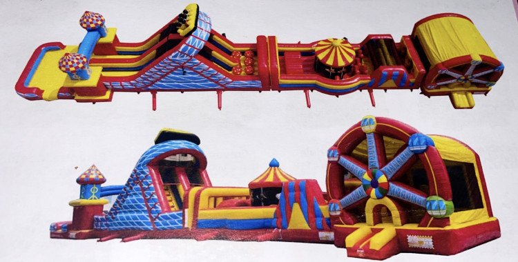100ft Carnival Obstacle Course - The Play House Belvidere IL