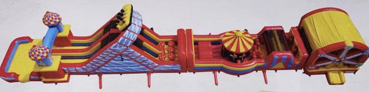 100ft Carnival Obstacle Course - The Play House Belvidere IL